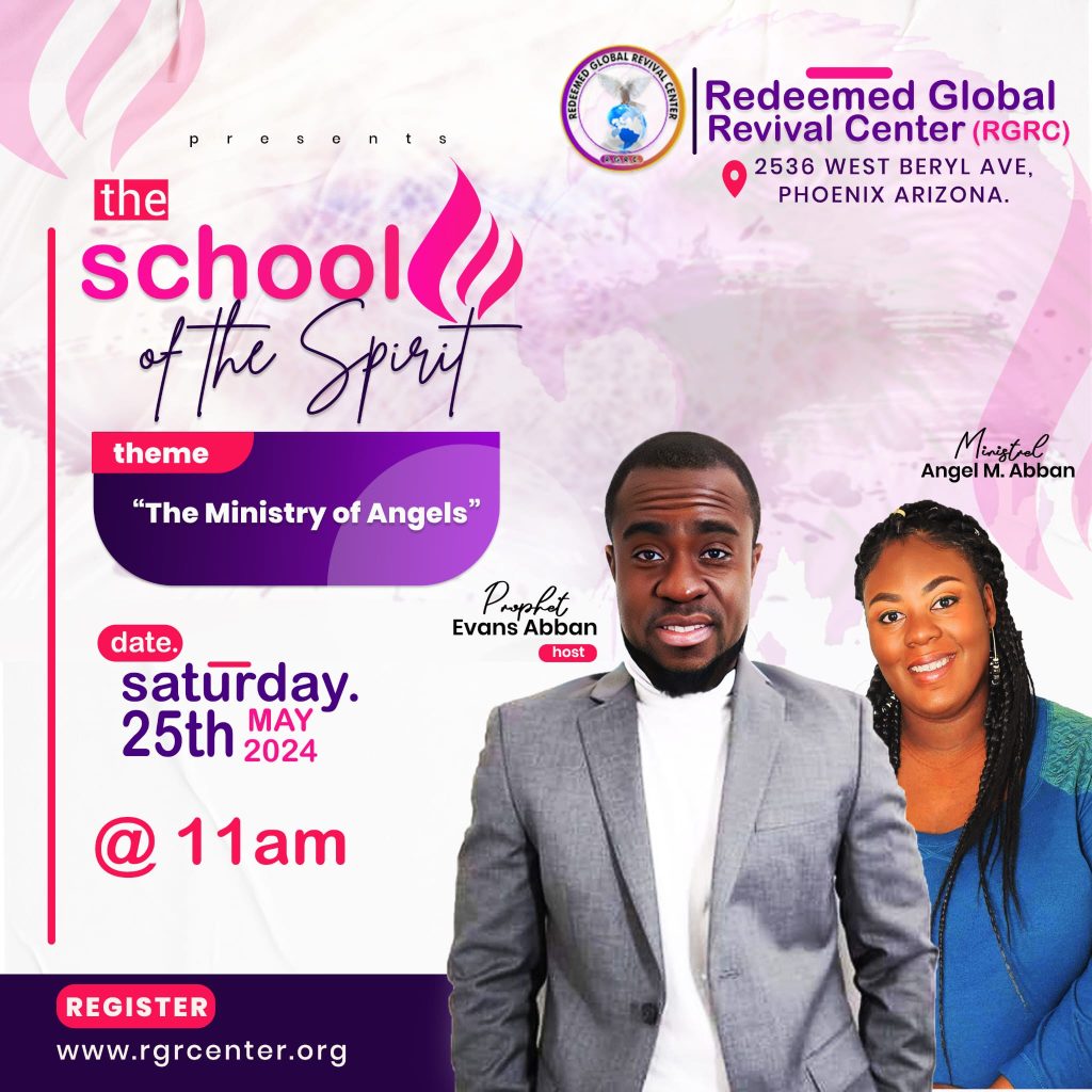 The school of the Spirit (The Ministry of Angels) – Redeemed Global ...